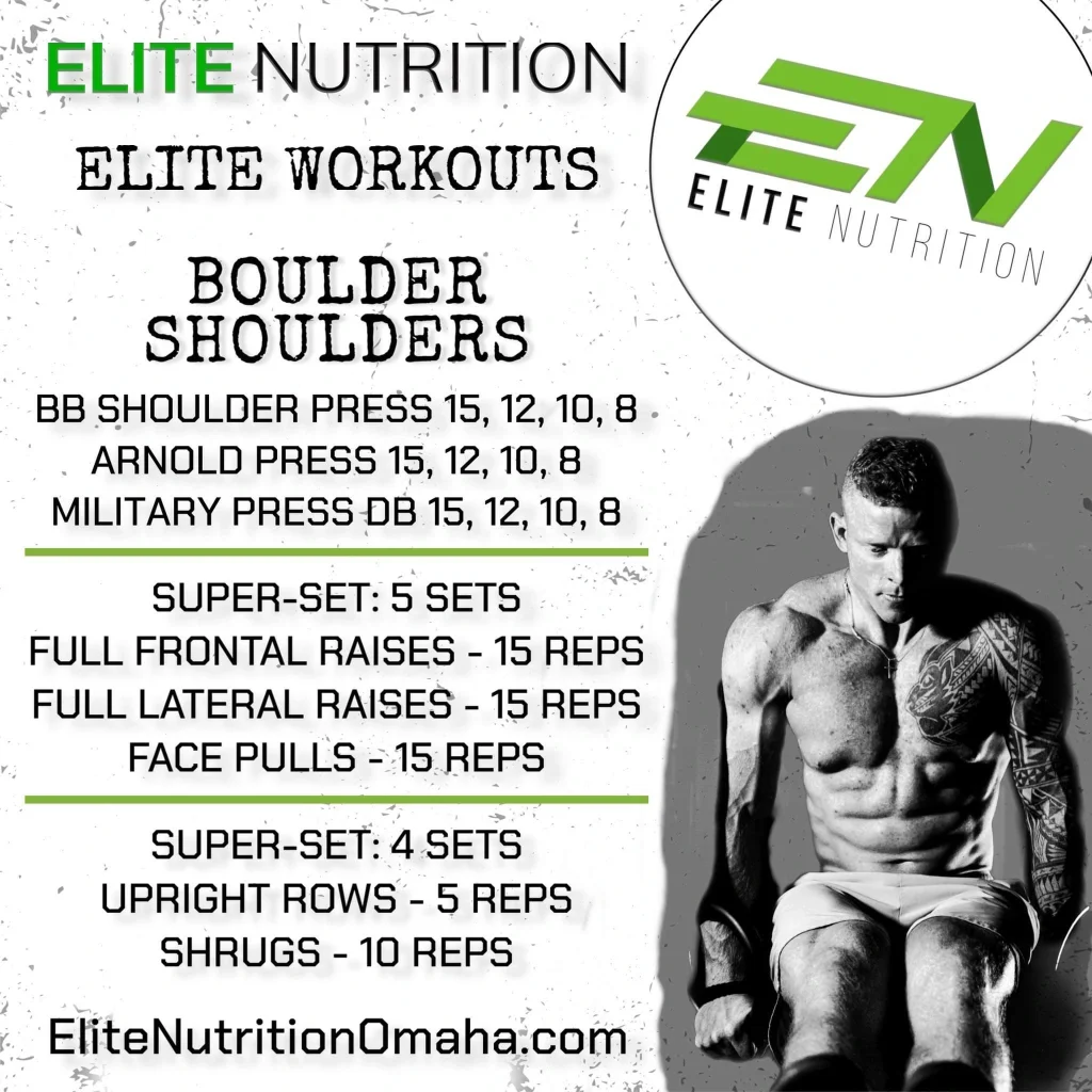 Elite Workouts - Elite Nutrition