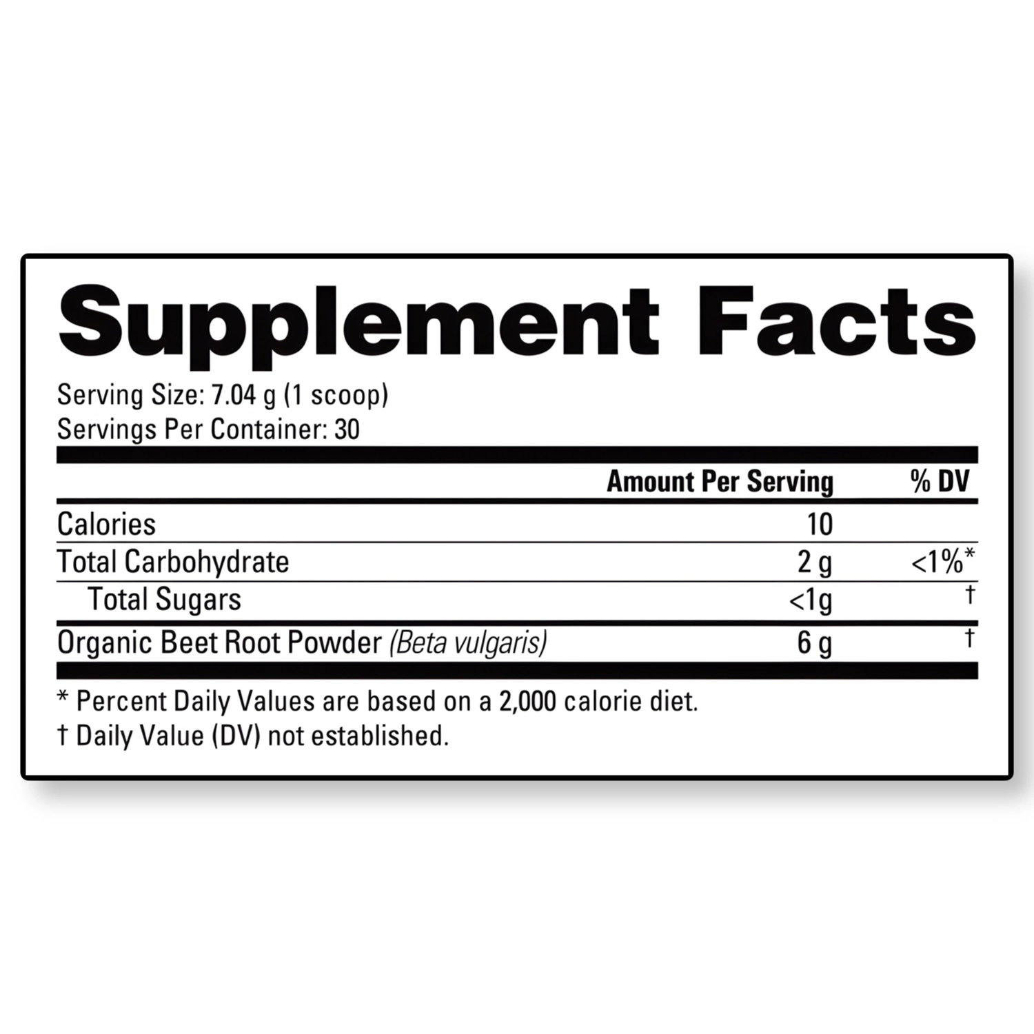 Nutrabio Beet Root Podwer - Elite Nutrition